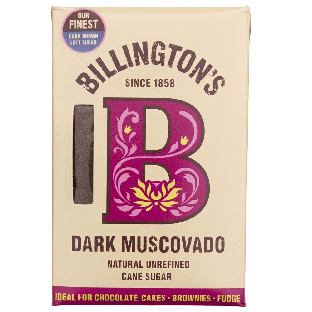 Billington's Cane Sugar Muscovado Dark - 500 g – Medpak