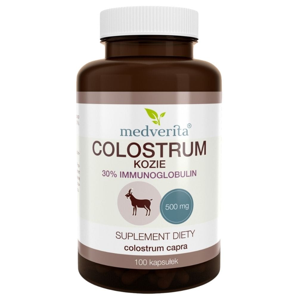 Medverita Colostrum 500 mg - 100 Capsules – Medpak