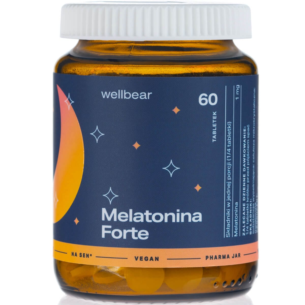 Wellbear Melatonin Forte- 60 Tablets – Medpak